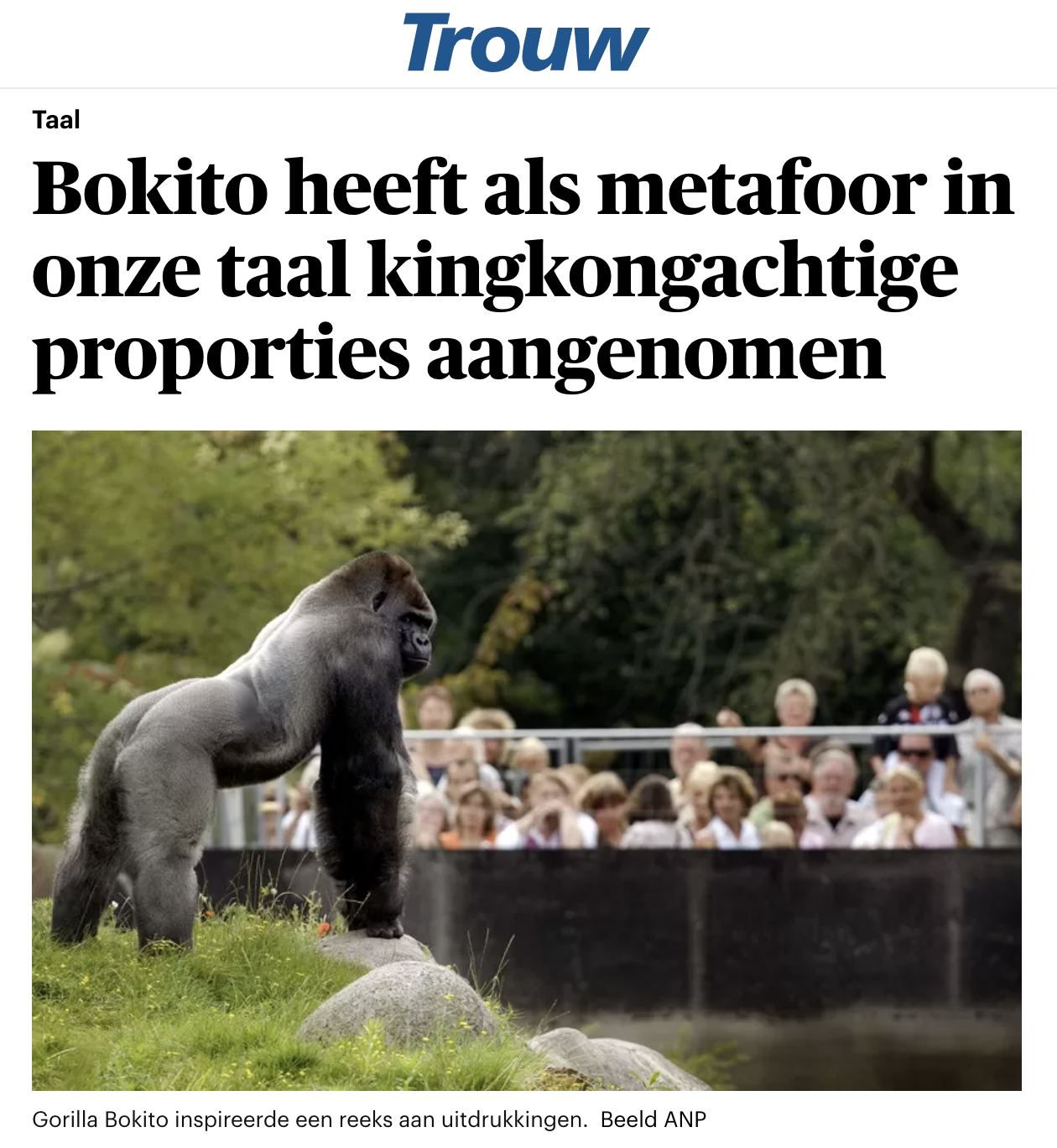 Reading Zoos in the Age of the Anthropocene | The Potential for True ...